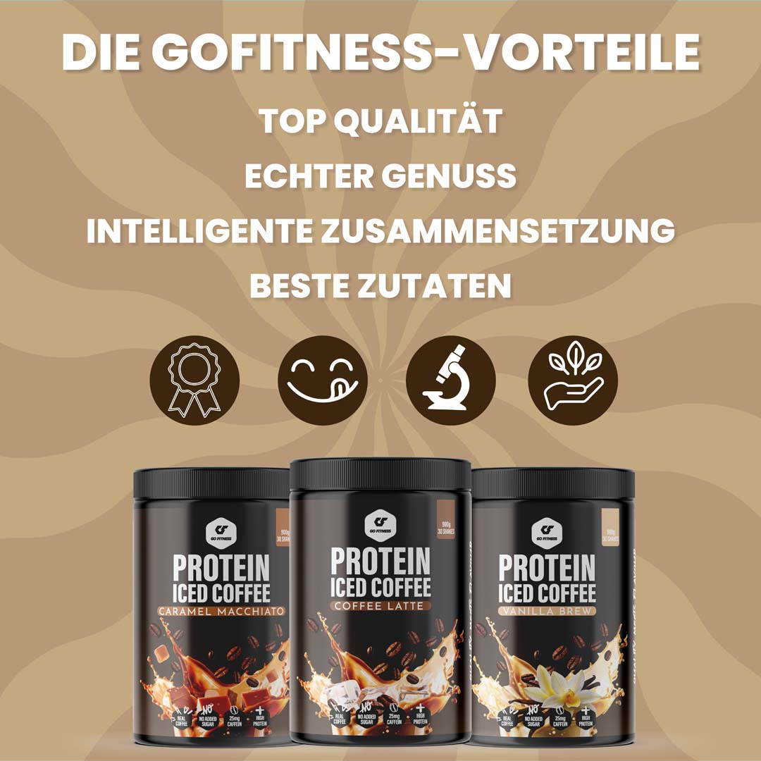 Protein Iced Coffee - 900g – Go Fitness Nutrition
